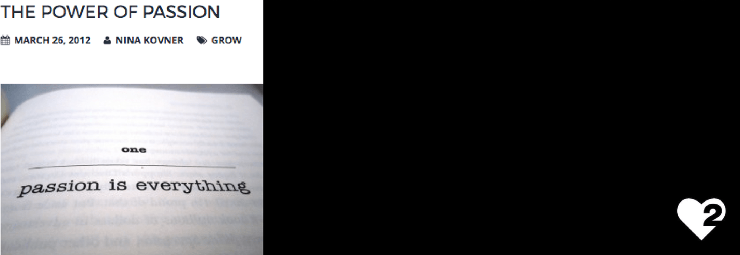 5 Truths of Turning A Passion Into A Brand - Passion Squared